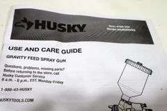 Husky Gravity Feed HVLP Spray Gun H4840GHVSG - Bunting Online Auctions