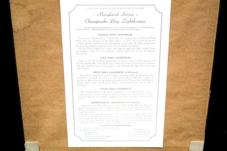 Edmund S. Spinney - Vintage Set of Five Hand Watercolored Prints ...