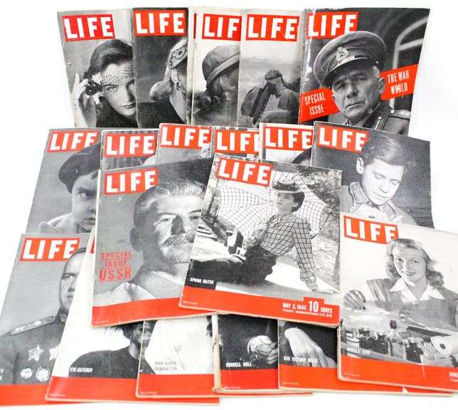 Vintage LIFE Magazine: 1930s - 1940s / Britain's Ironside, Johnny Jeep ...