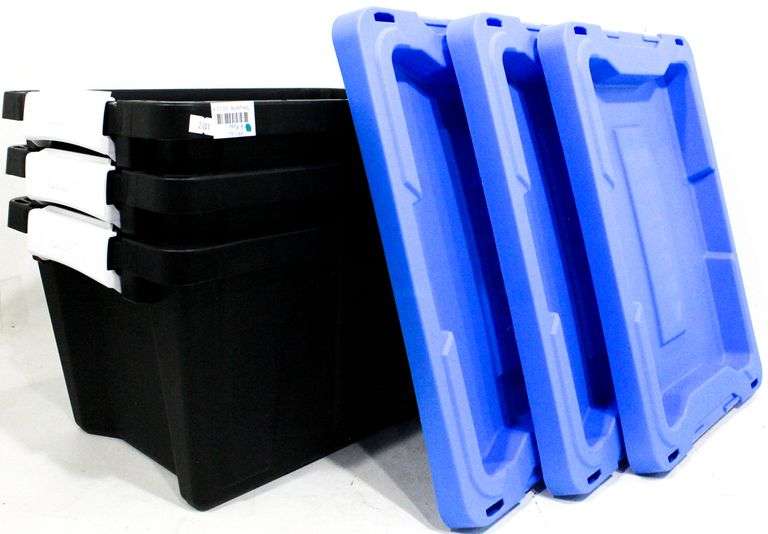 Storage Tubs with Lids - Bunting Online Auctions