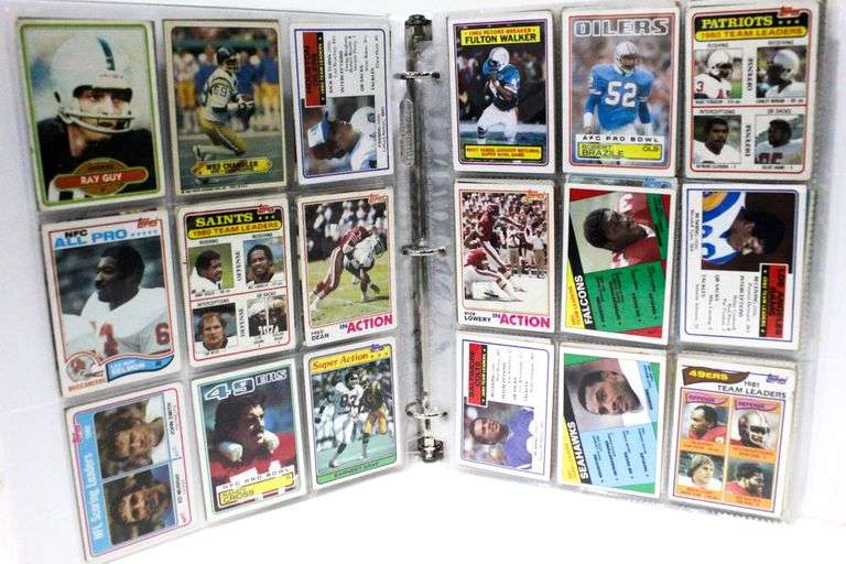 Football Trading Card Collection: 1980s Freddie Solomon, Lester Hayes ...