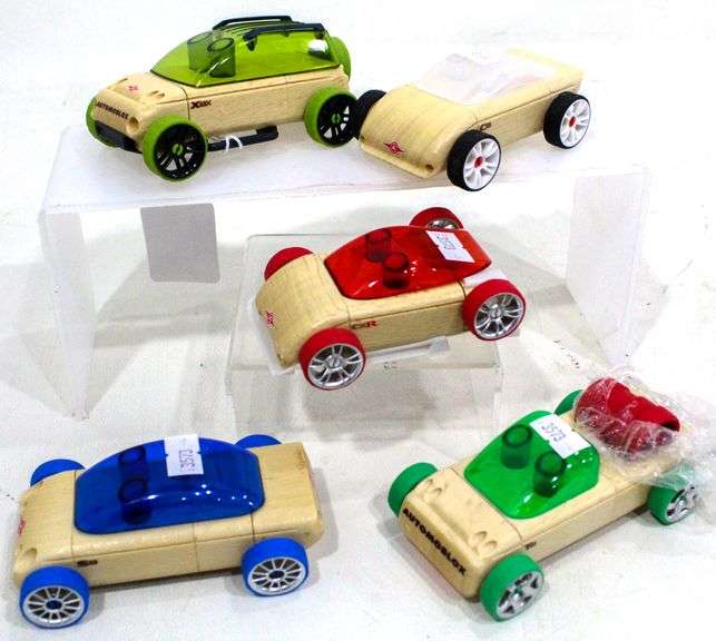 Calello Automoblox Wooden Car Collection - Wooden Mix-And-Match Car ...