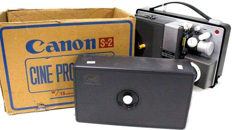 Vintage Canon Dual 8mm Projector, Cine Projector S-2 Circa 1967 with ...