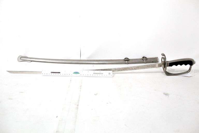 Vintage US Army M1902 Officer's Sword Marked NS Meyer Sword Trade ...