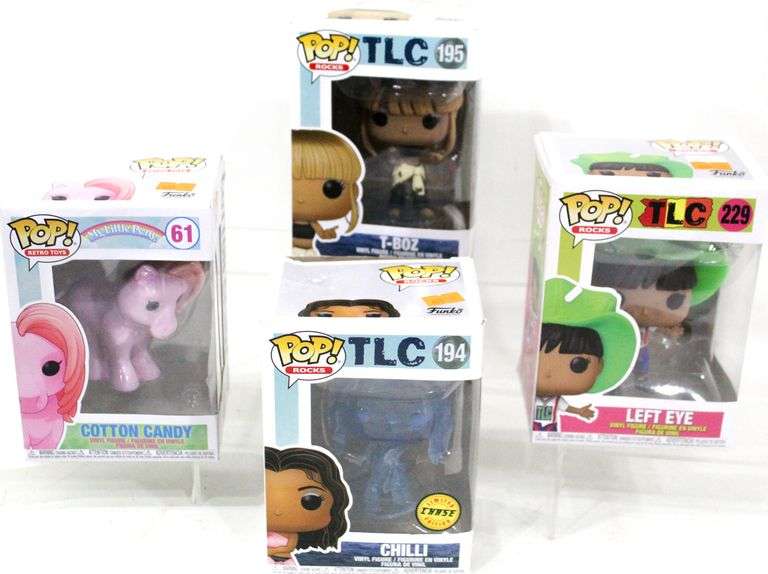 Pop! Rocks TLC Dolls - Four Pieces - Bunting Online Auctions