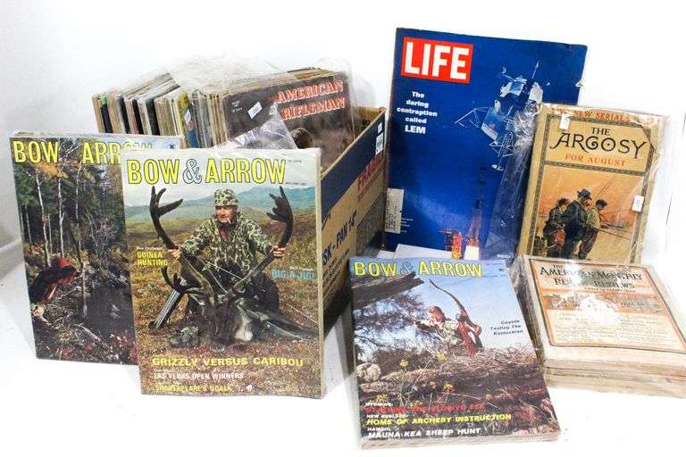 Vintage Magazine Collection: Bow & Arrow, The Argosy, Life, and More ...