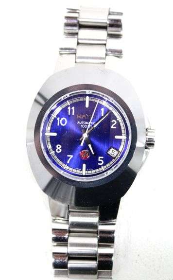 Rado Automatic 100 M , Mens Swiss watch , Blue dial , Diastar , Model 658.0637.3 , - Bunting ...