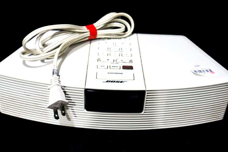 Bose Wave Radio Model AWR1-1W AM/FM Dual Alarm Clock Desktop - Bunting ...