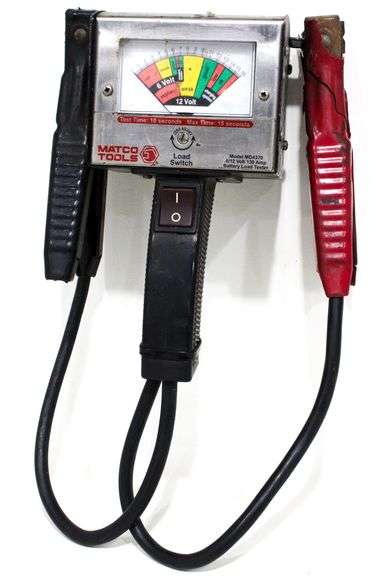 Matco Tools 130 AMP Heavy Duty Battery Load Tester Model MD4370 ...