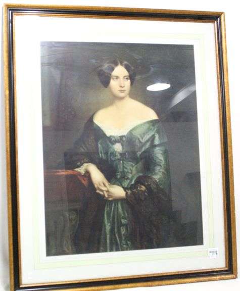 Gustav L. Richter - The Artist Sister, 1854 - Gallery Print - 37 x 31 ...