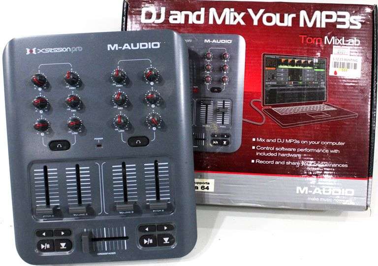 X-Session Pro DJ Software Controller Torq Mix Lab - Bunting Online Auctions
