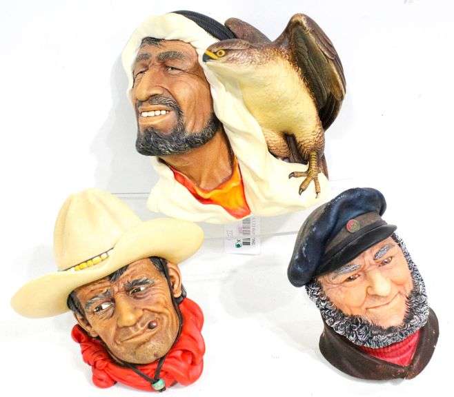 Bossons Congleton England - Chalkware Head Sculptures Collection ...