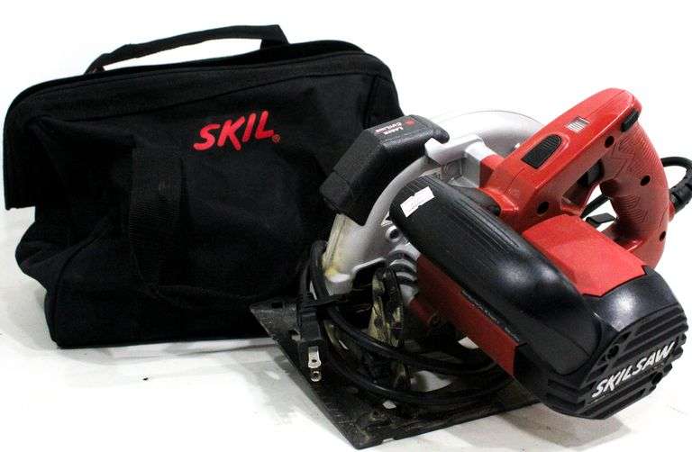 SKILSAW Model 5680 7-1/4" Corded Electric Circular Saw with Laser Cut ...