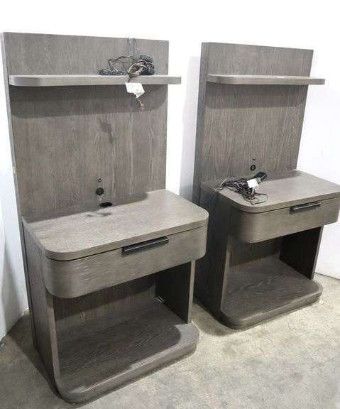 American Signature by Green River Furniture Corp. Grey Night Stands ...