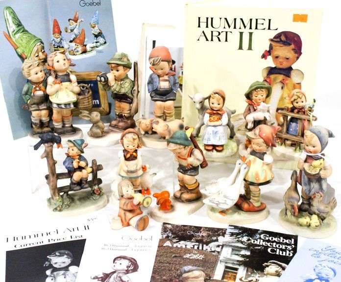 M.J. Hummel Porcelain Figurine Collection - Bunting Online Auctions