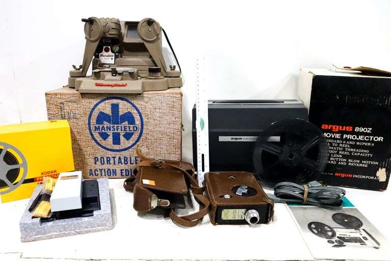 Vintage Projectors and Editor Collection: Mansfield Model 950 Portable ...