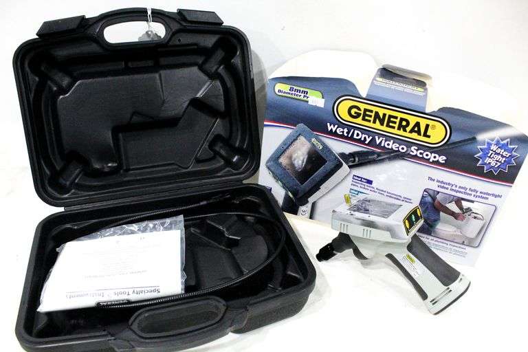 General Tools DCS600A - Wet/Dry Waterproof Video Inspection Camera ...
