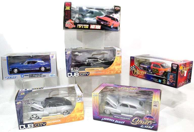 Model Cars 1/24 Scale-Items include Dub City Old Skool 1959 Cadillac ...