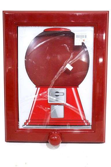 The Handy Candy Frame Bubblegum Gumball Dispenser Wall Hung Frame 1988 ...