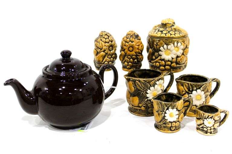 Vintage Ceramics Collection: Fred Roberts 3D Fruit & Daisy Flower Power ...