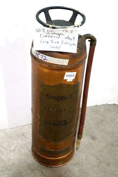 Vintage Copper Brass General Model Quick Aid SA 303 Fire Guard ...