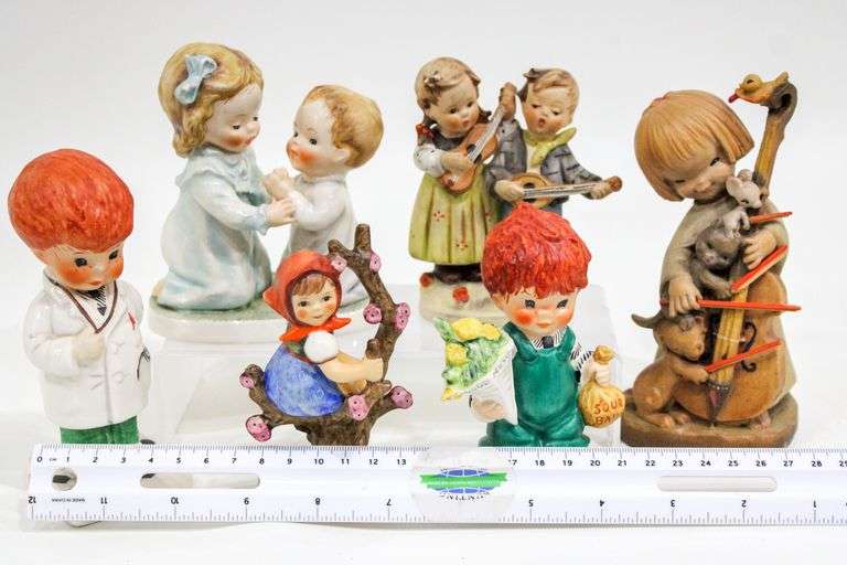 Goebel W. Germany Figurine Collection -and- Ferrandiz "Quintet" Girl w ...