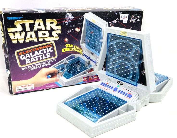 Star Wars Tiger Electronic Galactic Battle Space Combat Game Model 88 ...