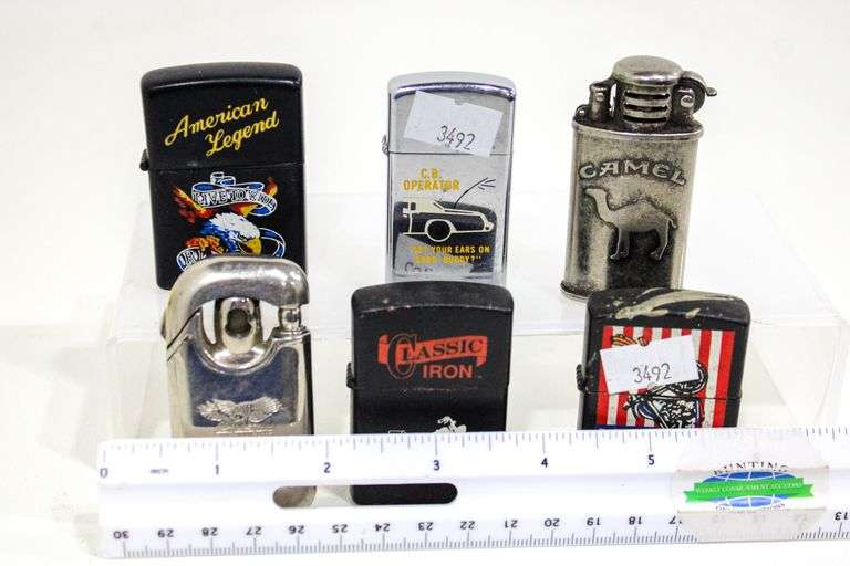 Lighter Collection includes Classic Iron, American Legend, Fieree Tiger ...