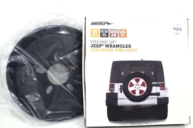 Jeep Wrangler LED Spare Tire Light by Metra - Bunting Online Auctions