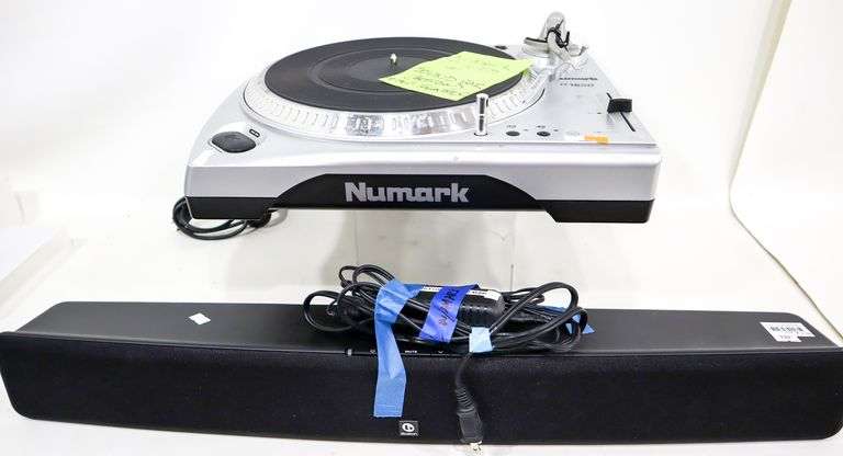 Numark TT1650 Direct Drive Turntable - and - Boston Acoustics TVee ...