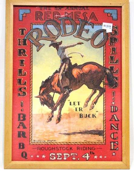 Buckeye James C. Blake - Buckeye Blake "The 25th Annual Red Mesa Rodeo ...