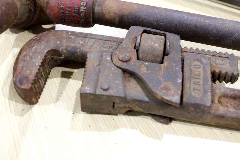 Vintage Hand Tools Collection: RIDGID 34955 Model 2-S Spiral Pipe ...