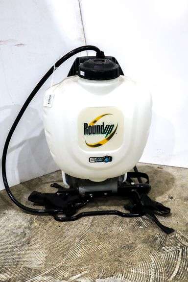 Roundup Backpack Sprayer - Bunting Online Auctions