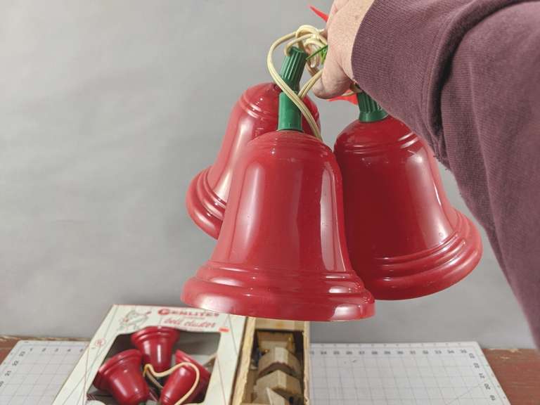 PLASTIC BELLS, CARDBOARD HOUSES, BELLS - Bid On Estates Auction Services