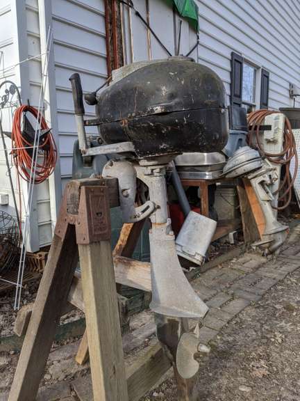 Vintage Martin Motors Outboard Boat Motor - Bid On Estates