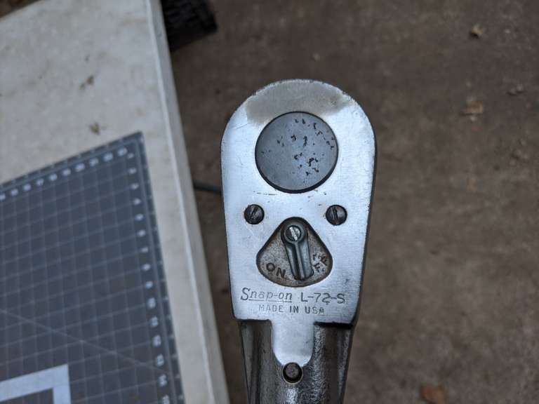 Snap-On 3/4 Ratchet. L-72-S - Bid On Estates Auction Services