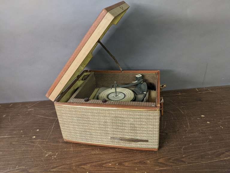 RCA Portable Record Player - Bid On Estates Auction Services