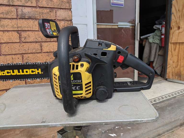 McCulloch ms1635 chainsaw - Bid On Estates Auction Services