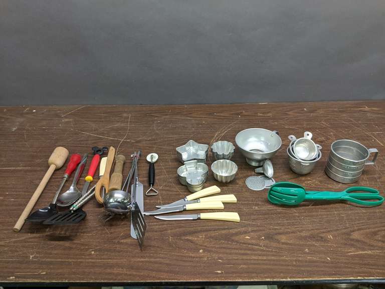 Vintage Baking and Kitchen Utensils - Bid On Estates Auction Services