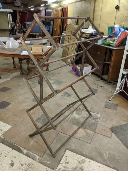 Antique Drying Rack - Bid On Estates Auction Services