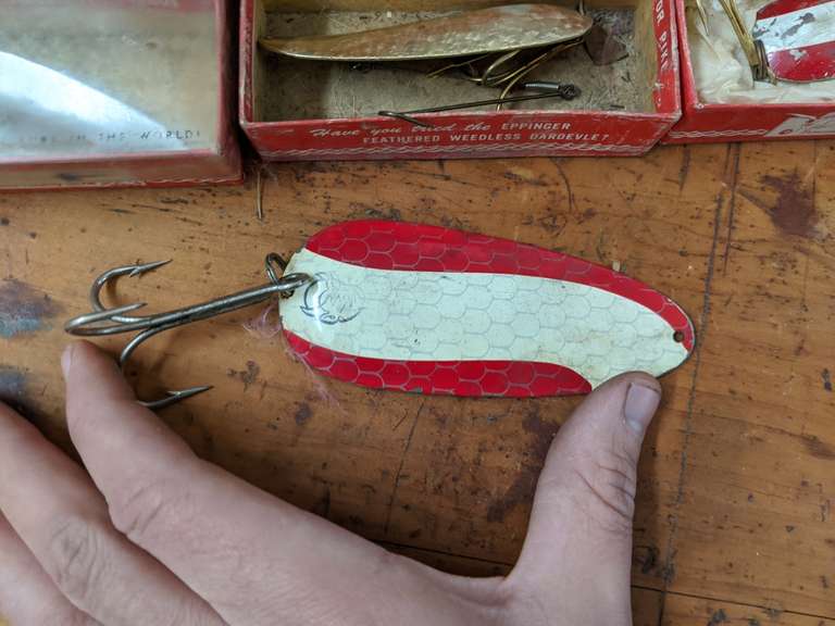 eppinger Daredevil fishing lures - Bid On Estates Auction Services