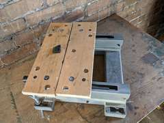 compact benchtop workmate with tilt function - Bid On Estates Auction ...