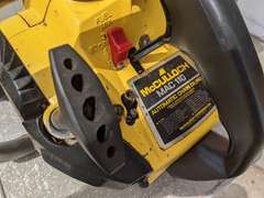 McCulloch Mac 110 chainsaw - Bid On Estates