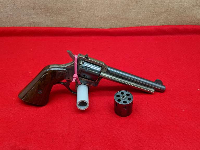 H&R 676, .22LR / 22 MAG Revolver, SA/DA, 6 Shots, 5.5" Barrel, Blue ...