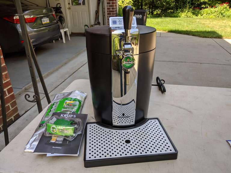 BeerTender from Heineken / Krups. Home Brew Beer Tap for Mini Kegs ...