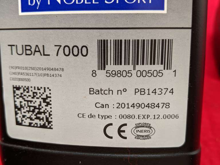 2 Jars of Vectan Tubal 7000 Gun Powder (new) - Bid On Estates Auction ...