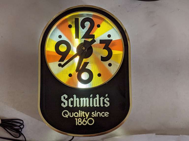 Schmidt's Wall Clock - Bid On Estates Auction Services