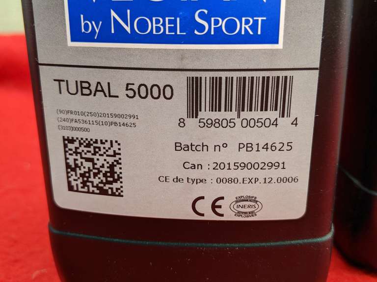 2 Jars of Vectan Tubal 5000 Gun Powder (new) - Bid On Estates Auction ...