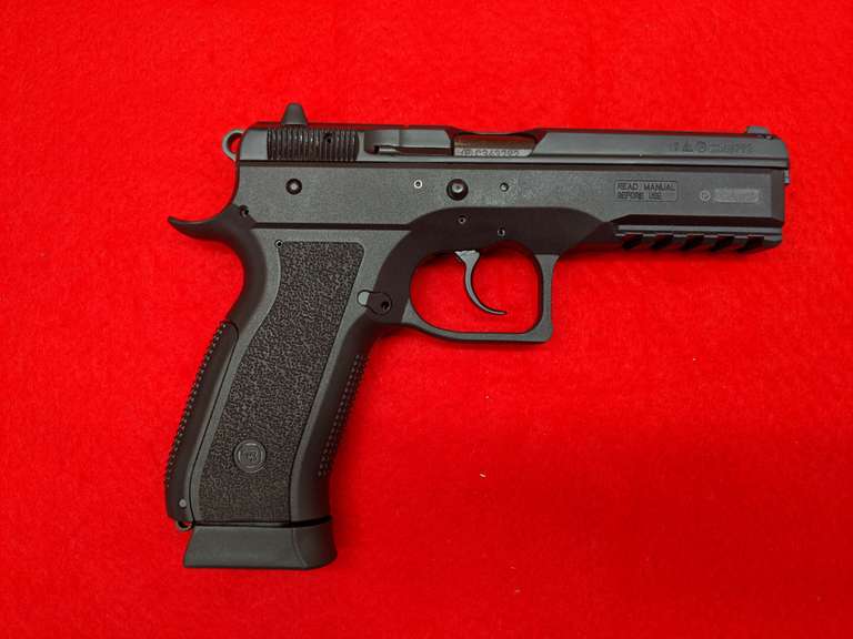 CZ SPO1 Phantom, 9 MM Pistol, 4.6" Barrel, 18+1, Black Finish, 2 Mags ...