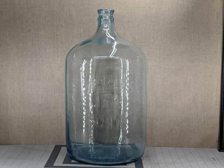 5 Gallon Glass Polar Water Jug - Bid On Estates